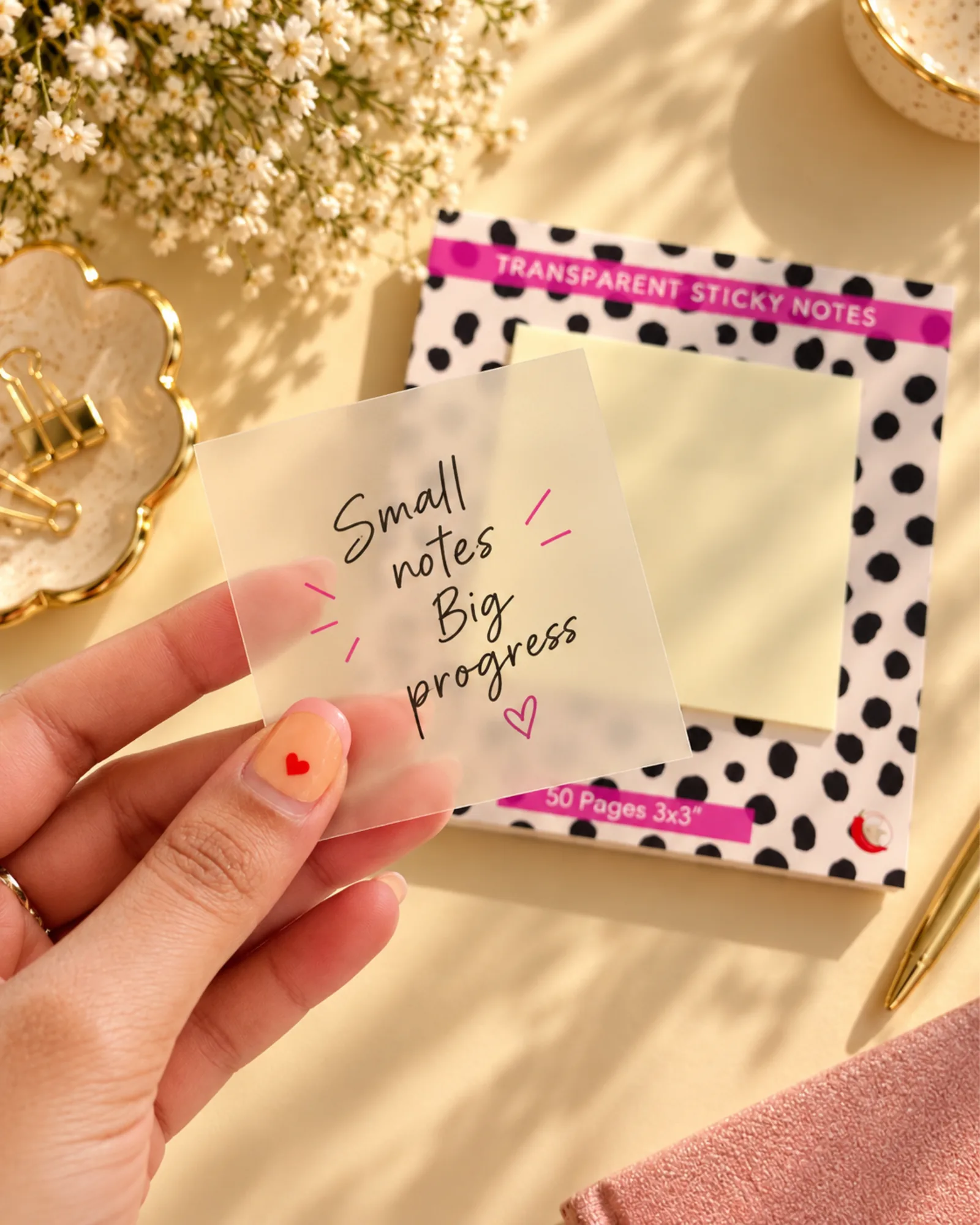 Transparent Sticky Notes | Paperica